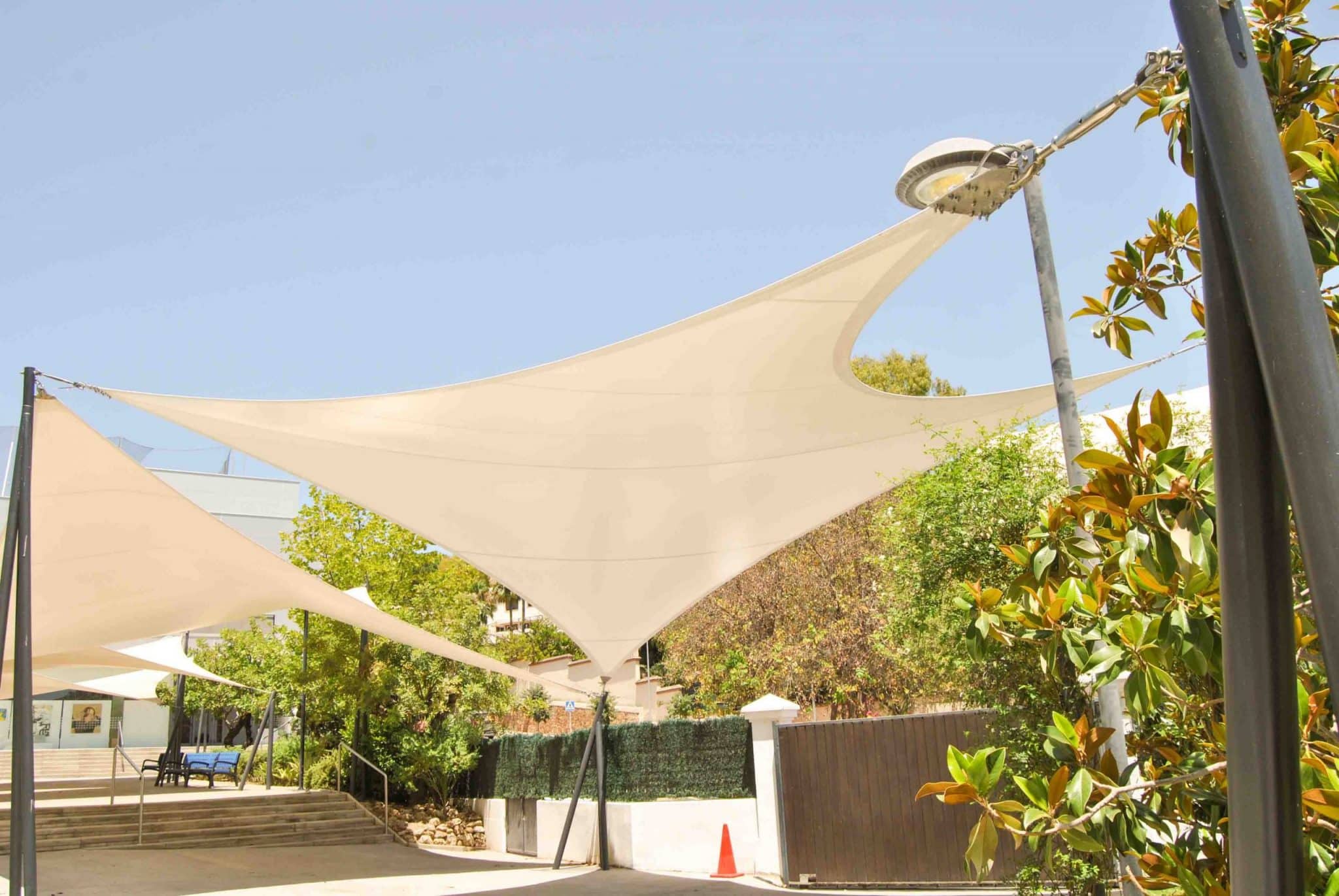 Soluciones de sombra funcionales y estéticas para exteriores | ensombra